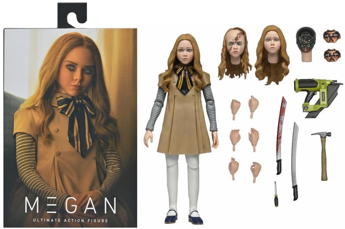 M3GAN Ultimate 7" Inch Scale Action Figure - NECA – Props & Replicas.co.uk