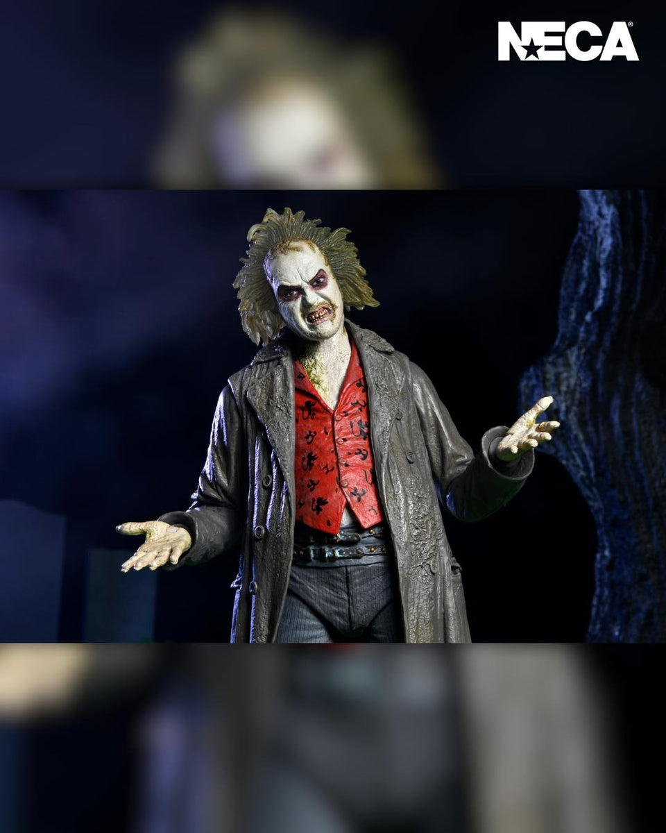 Beetlejuice Ultimate Beetlejuice Tour Guide 7” Scale Action Figure - N ...