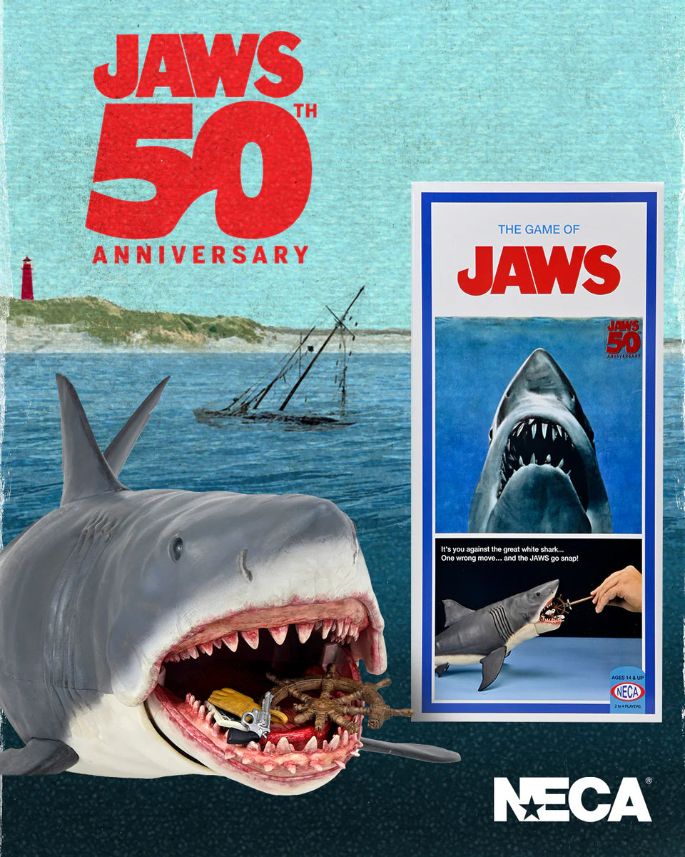 Jaws - "The Game of Jaws” 50th Anniversary Edition - NECA – Props ...