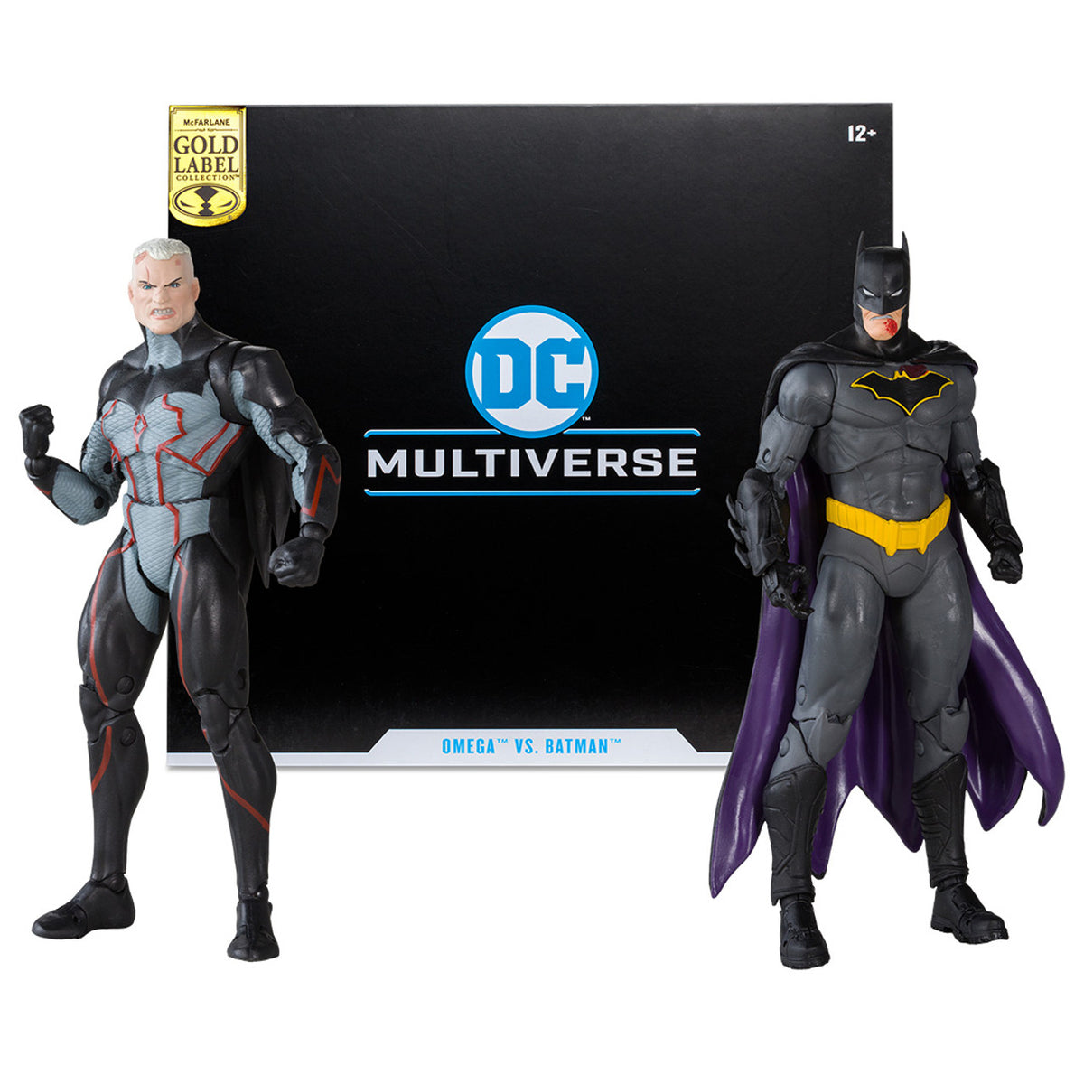 DC Multiverse Omega vs Batman (Last Knight on Earth) (Gold Label) 7" I ...