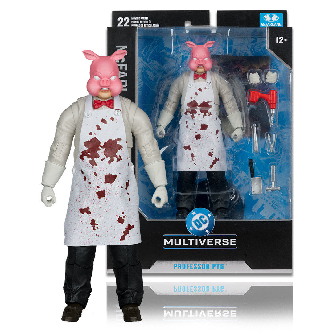 PLATINUM - DC Multiverse Professor Pyg (Batman) McFarlane Collector Ed ...