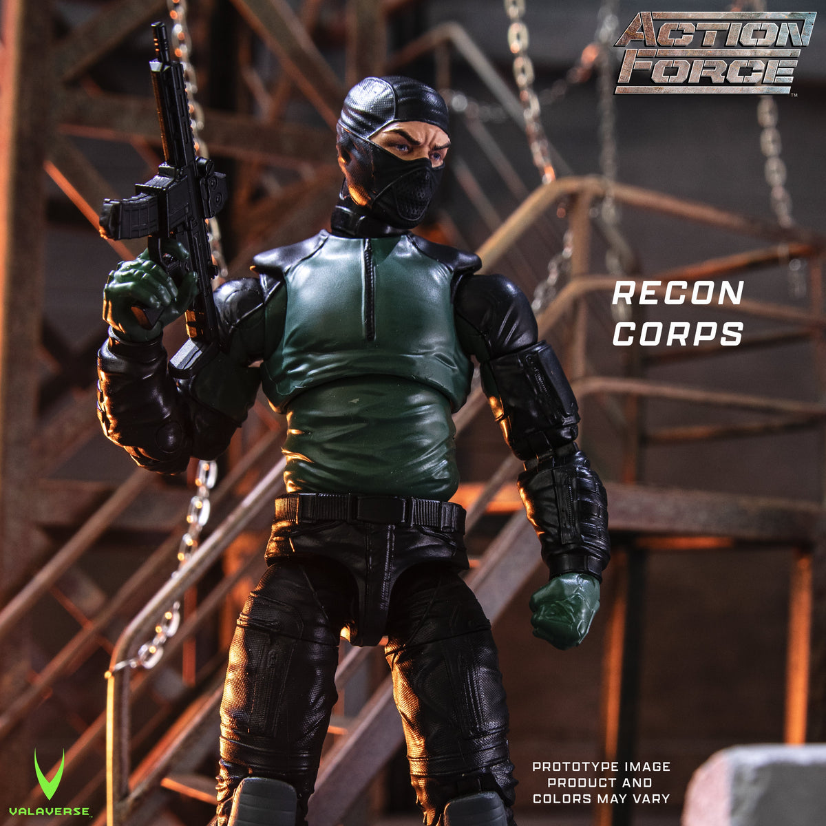 Action Force Series 5 Recon Corps (Set of 4) 1/12 Scale Action Figure ...