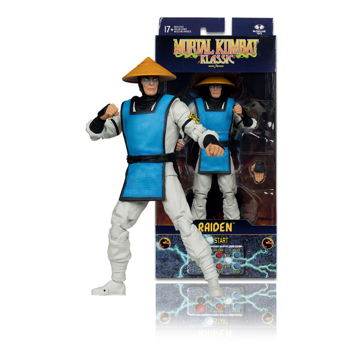 Raiden (Mortal Kombat Klassic) 7" Scale Action Figure - McFarlane Toys ...