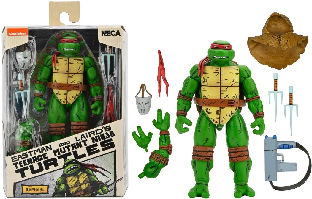 Teenage Mutant Ninja Turtles Raphael (Mirage Comics) 7” Scale Action F ...