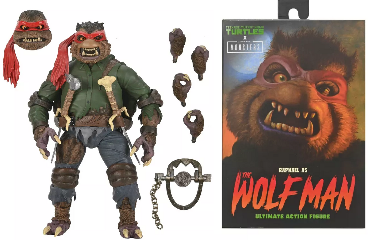 Universal Monsters/Teenage Mutant Ninja Turtles Ultimate Raphael as th ...