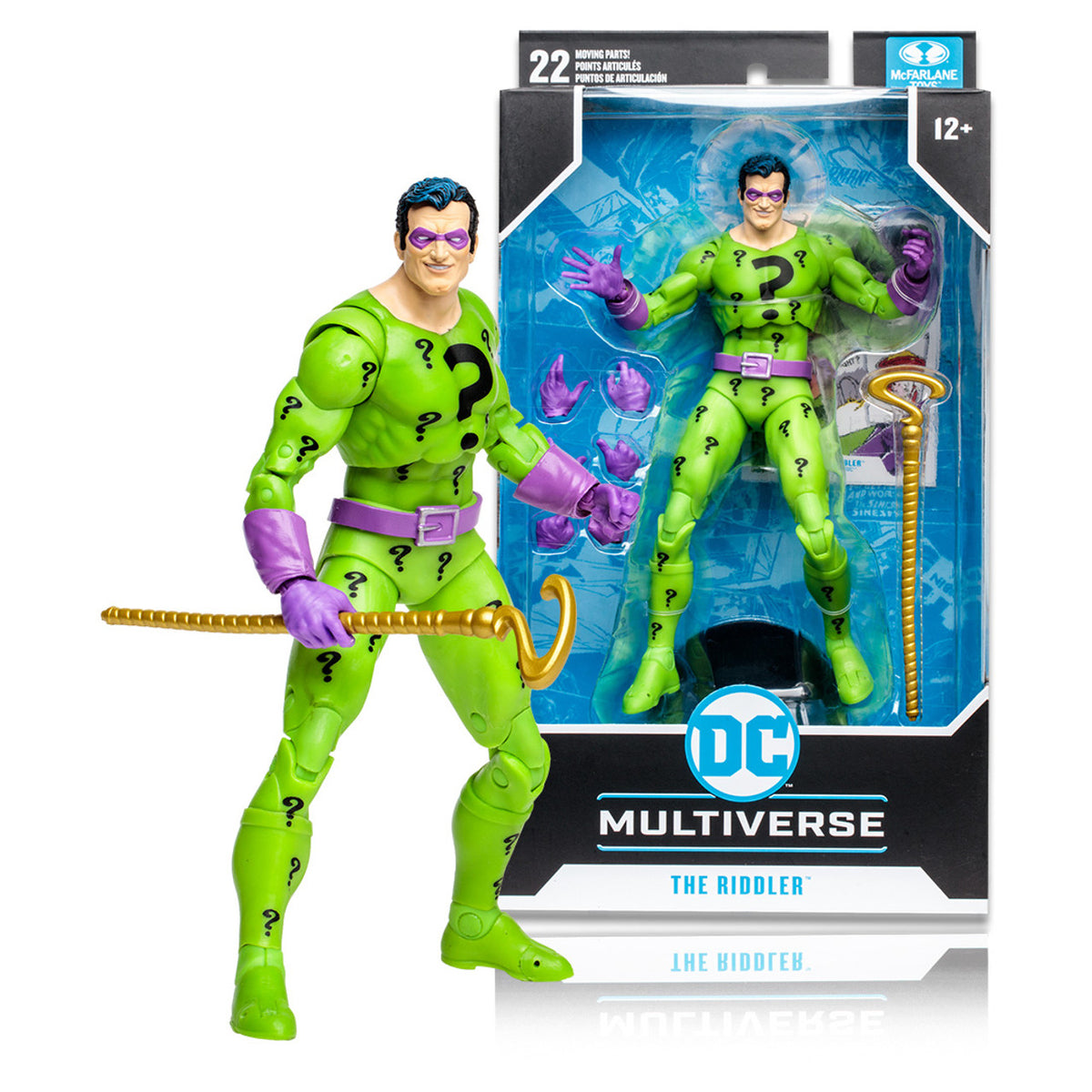DC Multiverse The Riddler (DC Classic) 7" Inch Scale Action Figure - M ...