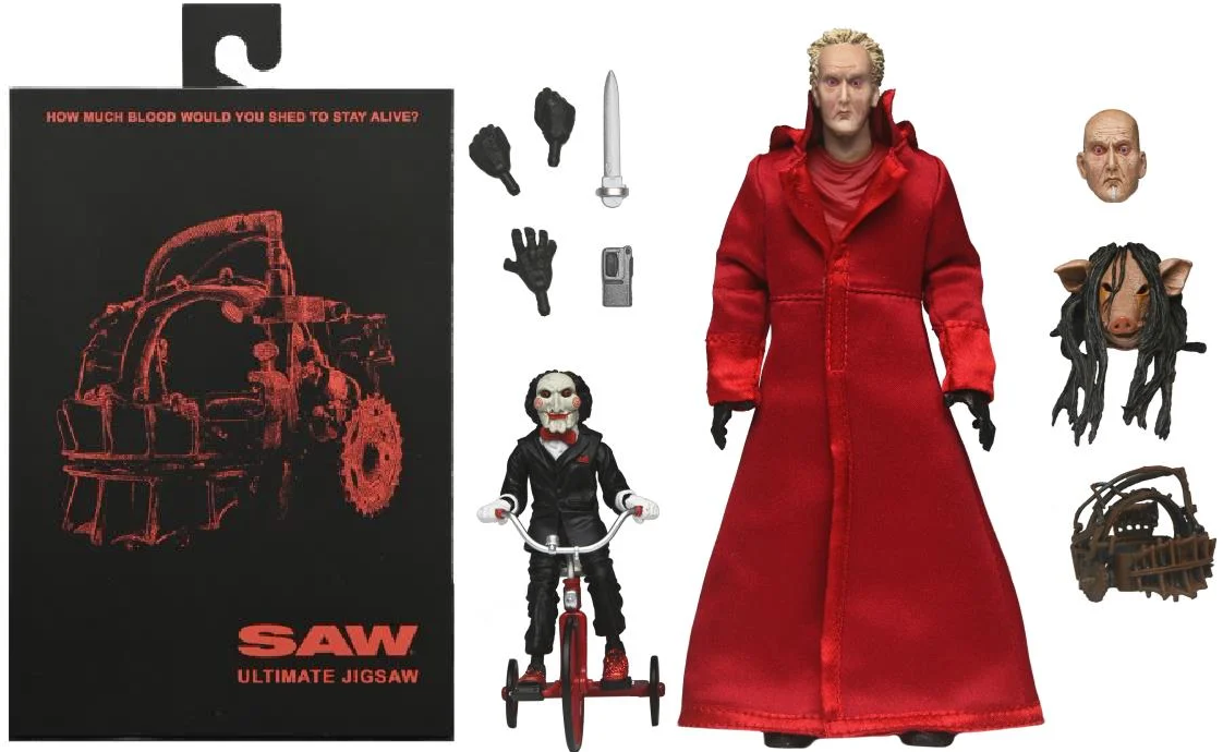Saw Ultimate Jigsaw Killer (Red Robe) 7" Inch Scale Action Figure - NE ...