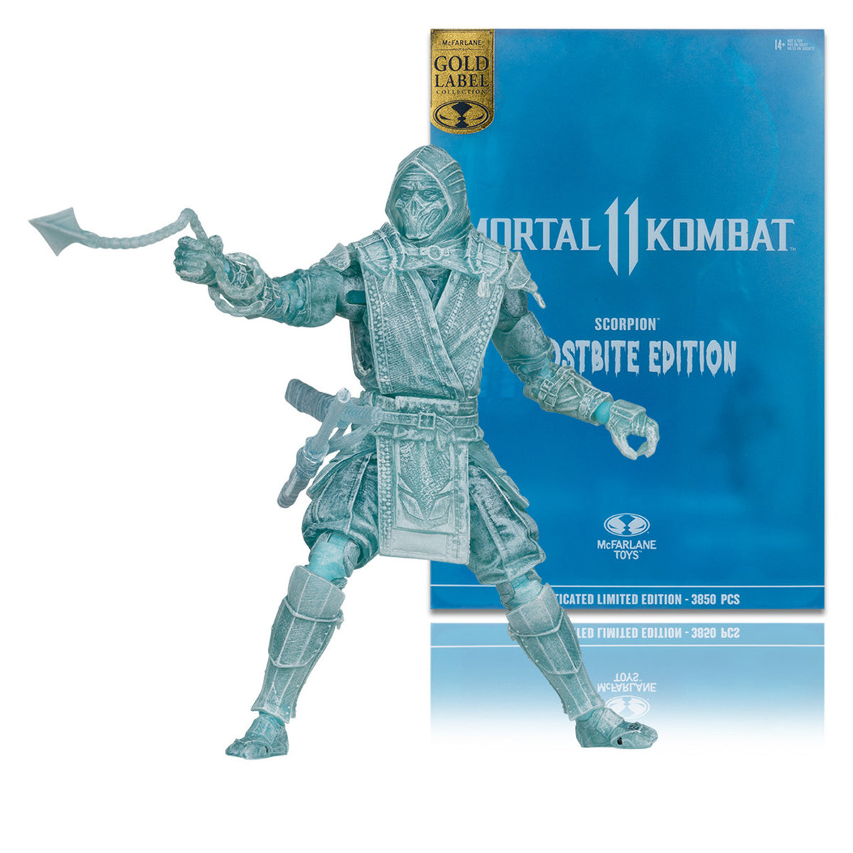 Scorpion (Mortal Kombat) Frostbite Edition Gold Label 7" Scale Action ...