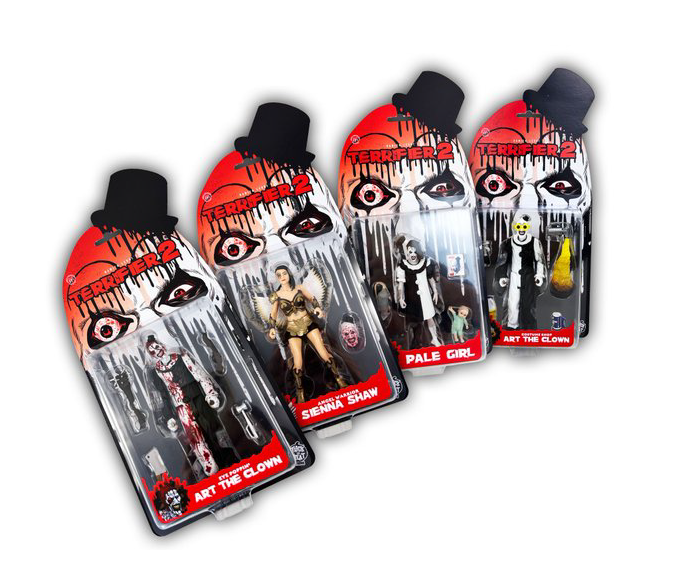 Terrifier 2 - 5" Scale Action Figures (Set of 4) - Trick or Treat Stud ...