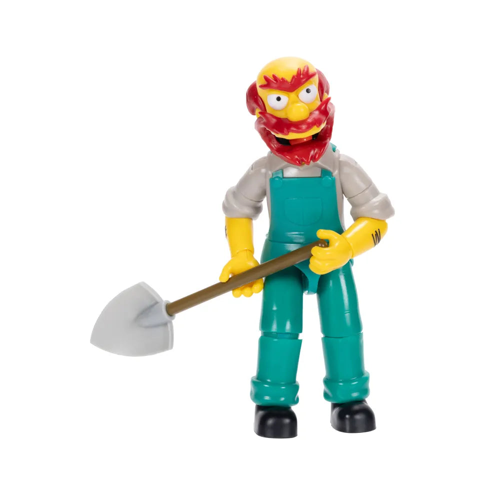 The Simpsons Groundskeeper Willie 5 inch Scale Action Figure - Jakks P ...
