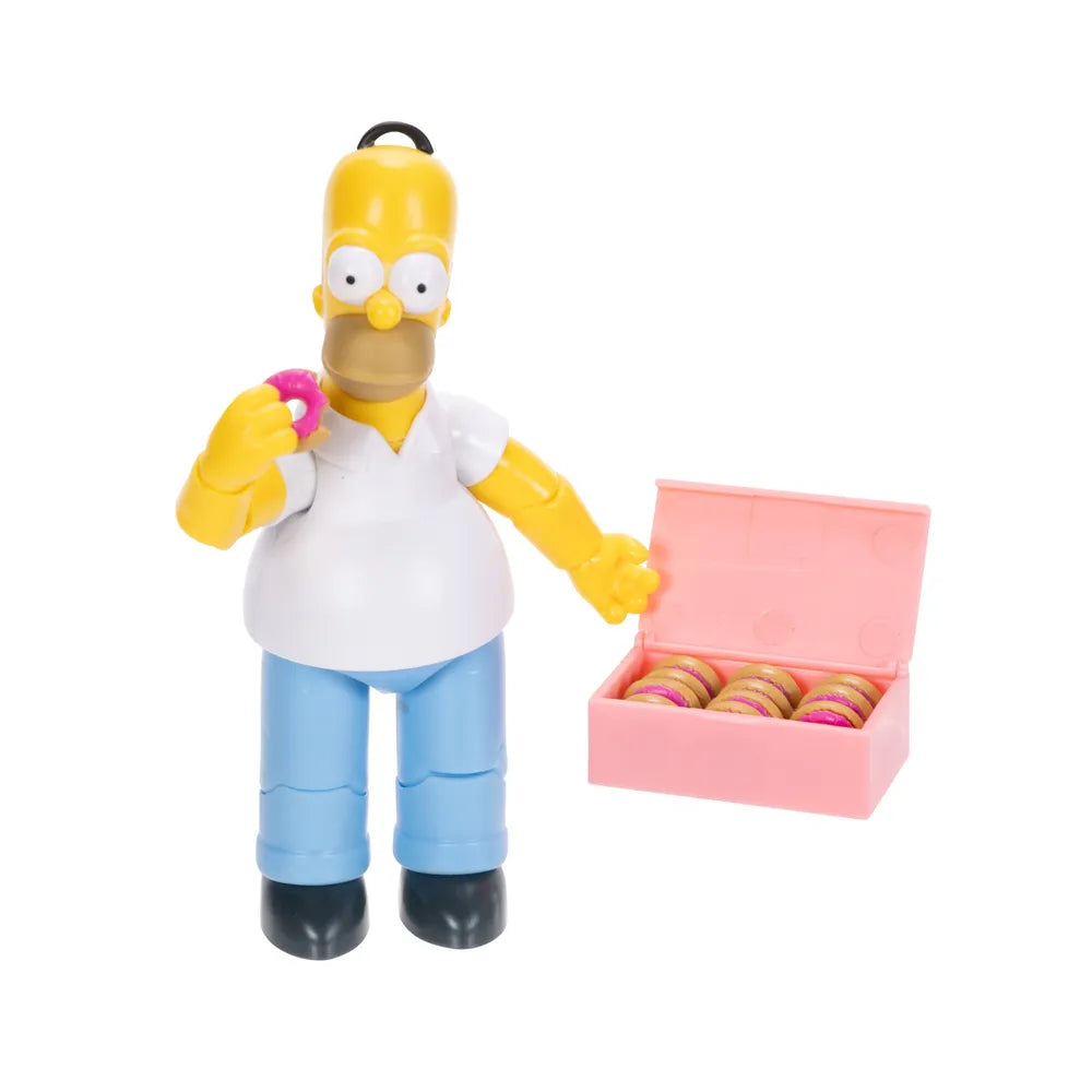 The Simpsons Homer 5 inch Scale Action Figure - Jakks Pacific – Props ...