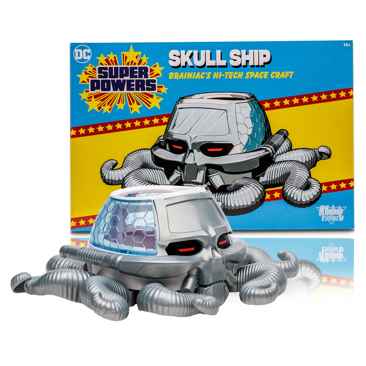 DC Super Powers Skull Ship: Brainiac's Hi-Tech Space Craft Vehicle ...