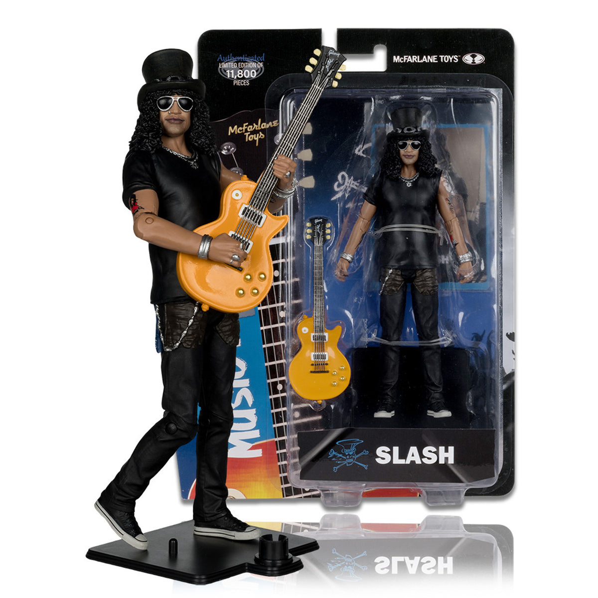 Slash (Music Maniacs: Rock) 6" Scale Action Figure - McFarlane Toys ...