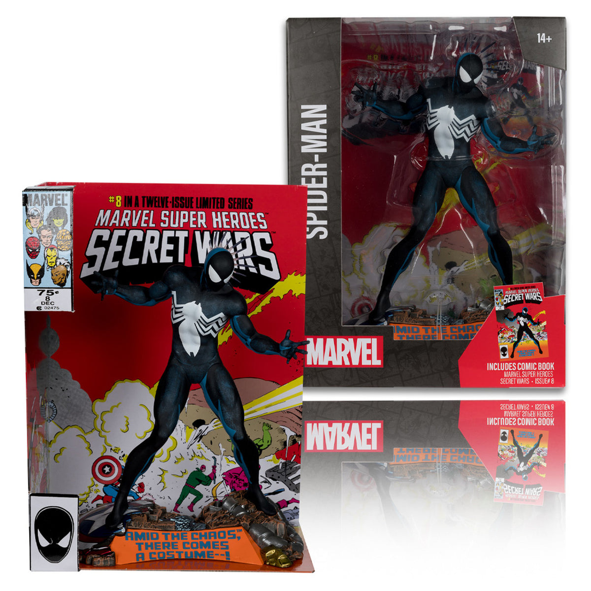 Marvel Collection Spider-Man (Marvel Super Heroes Secret Wars #8) 1:6t ...