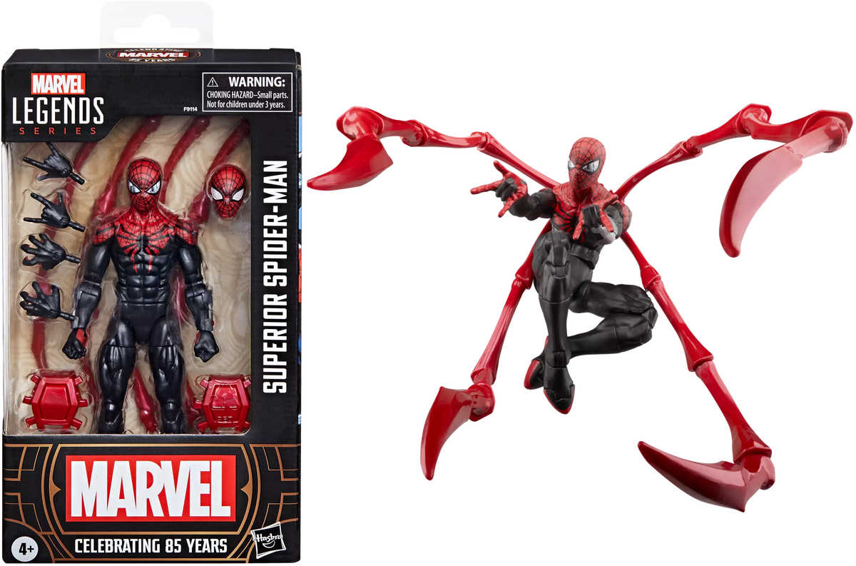 Marvel Legends 85th Anniversary Superior Spider-Man 6" Inch Action Fig ...