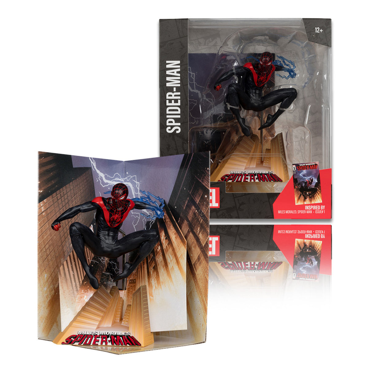 Marvel Collection Spider-Man (Miles Morales: Spider-Man #1) 1:10th Sca ...