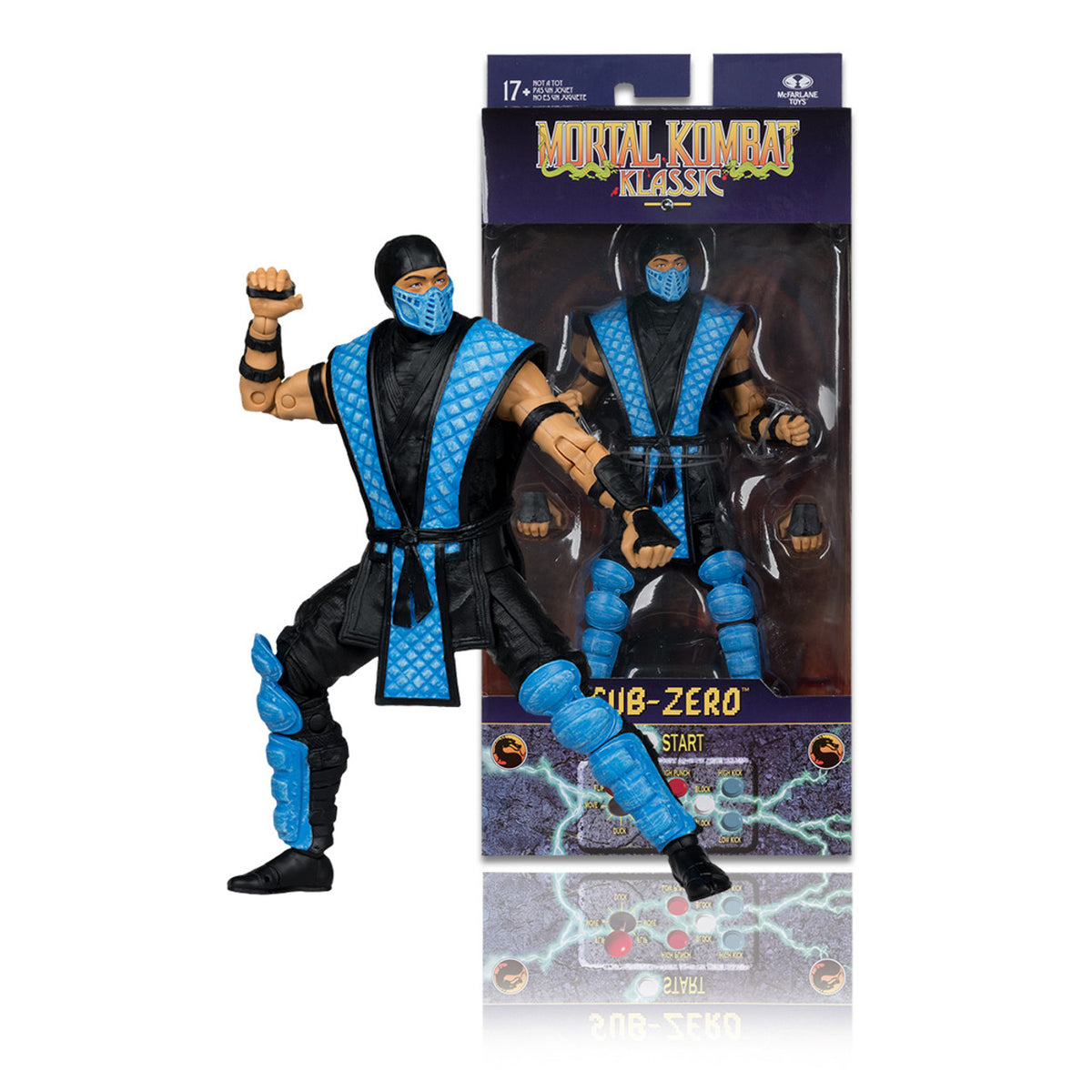 Sub-Zero (Mortal Kombat Klassic) 7" Inch Scale Action Figure - McFarla ...