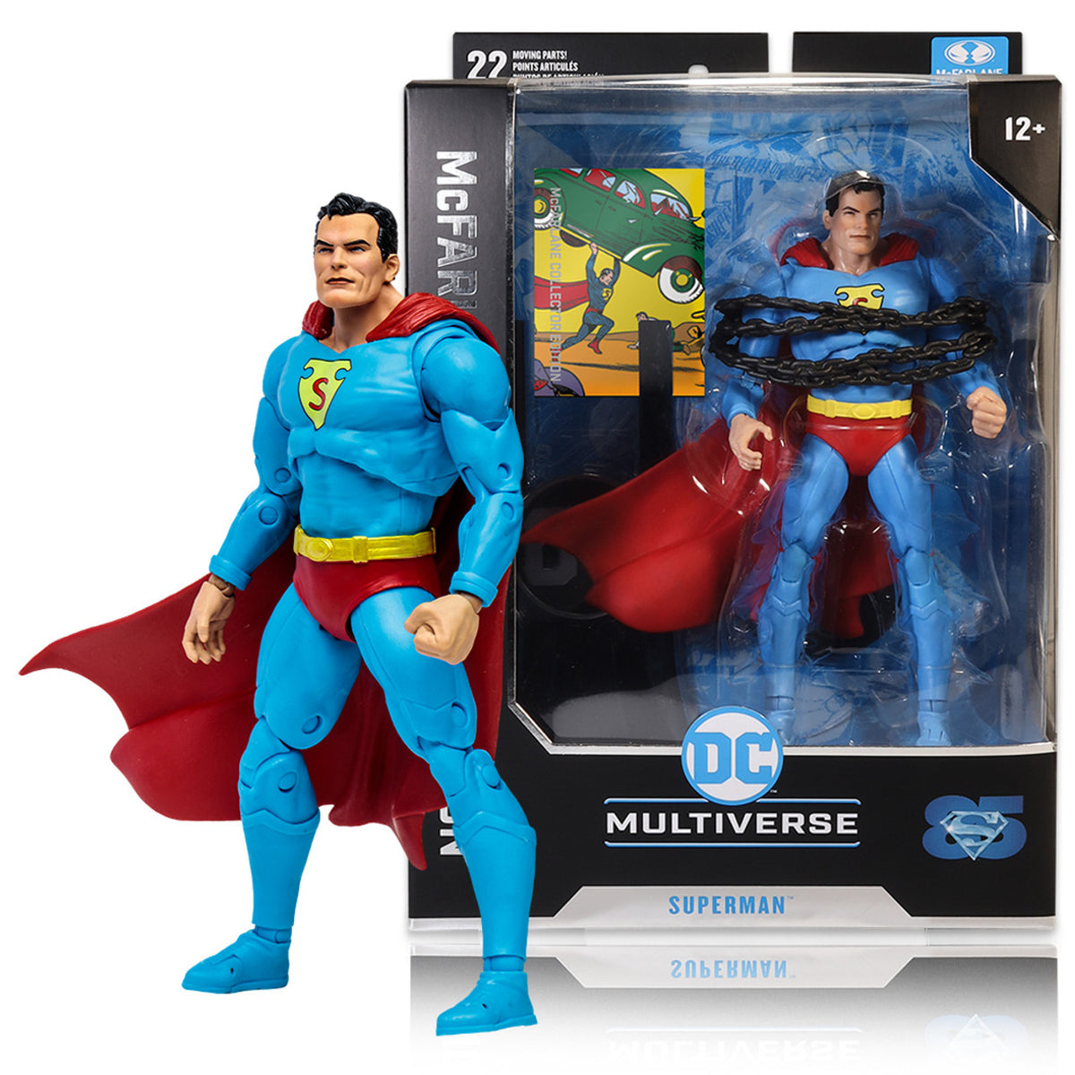 DC Multiverse Collector Edition Superman (Action Comics #1) 7" Inch Sc ...