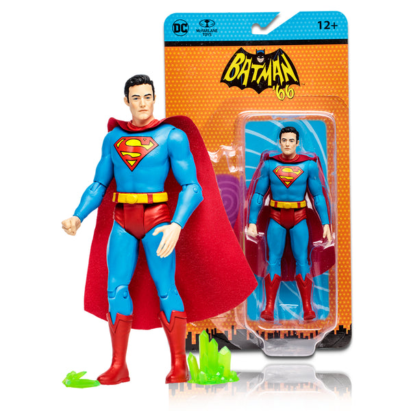 DC Retro Batman 66 - Superman 6" Inch Action Figure - McFarlane Toys ...