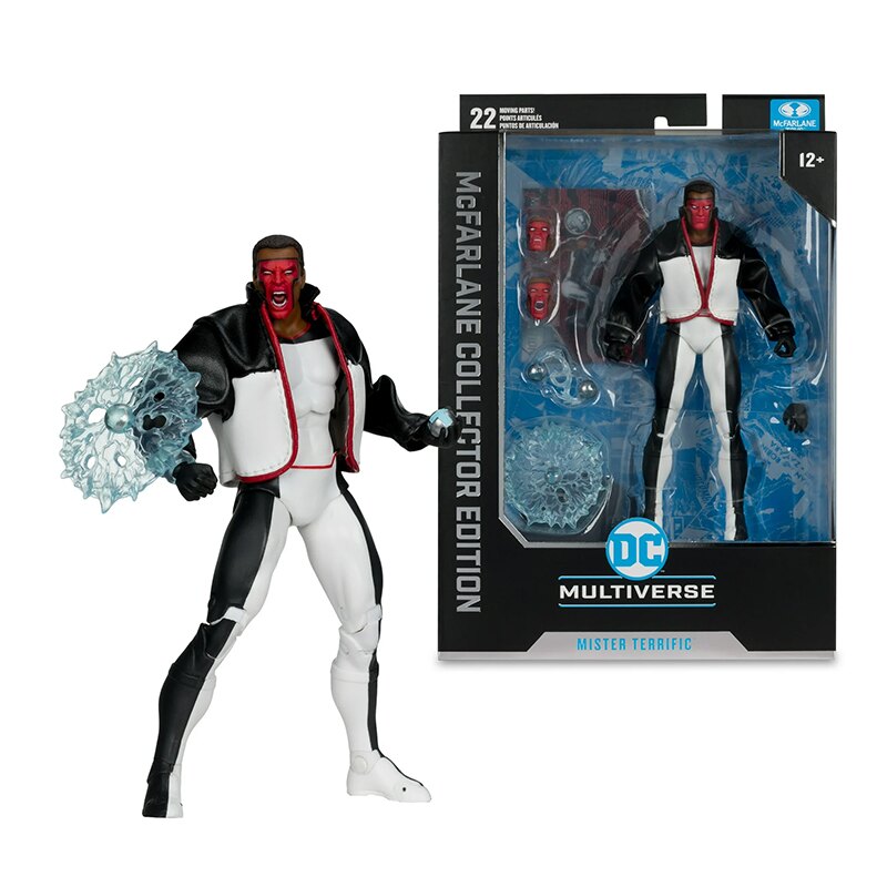 DC Multiverse Mr. Terrific McFarlane Collector Edition 7" Inch Scale A ...