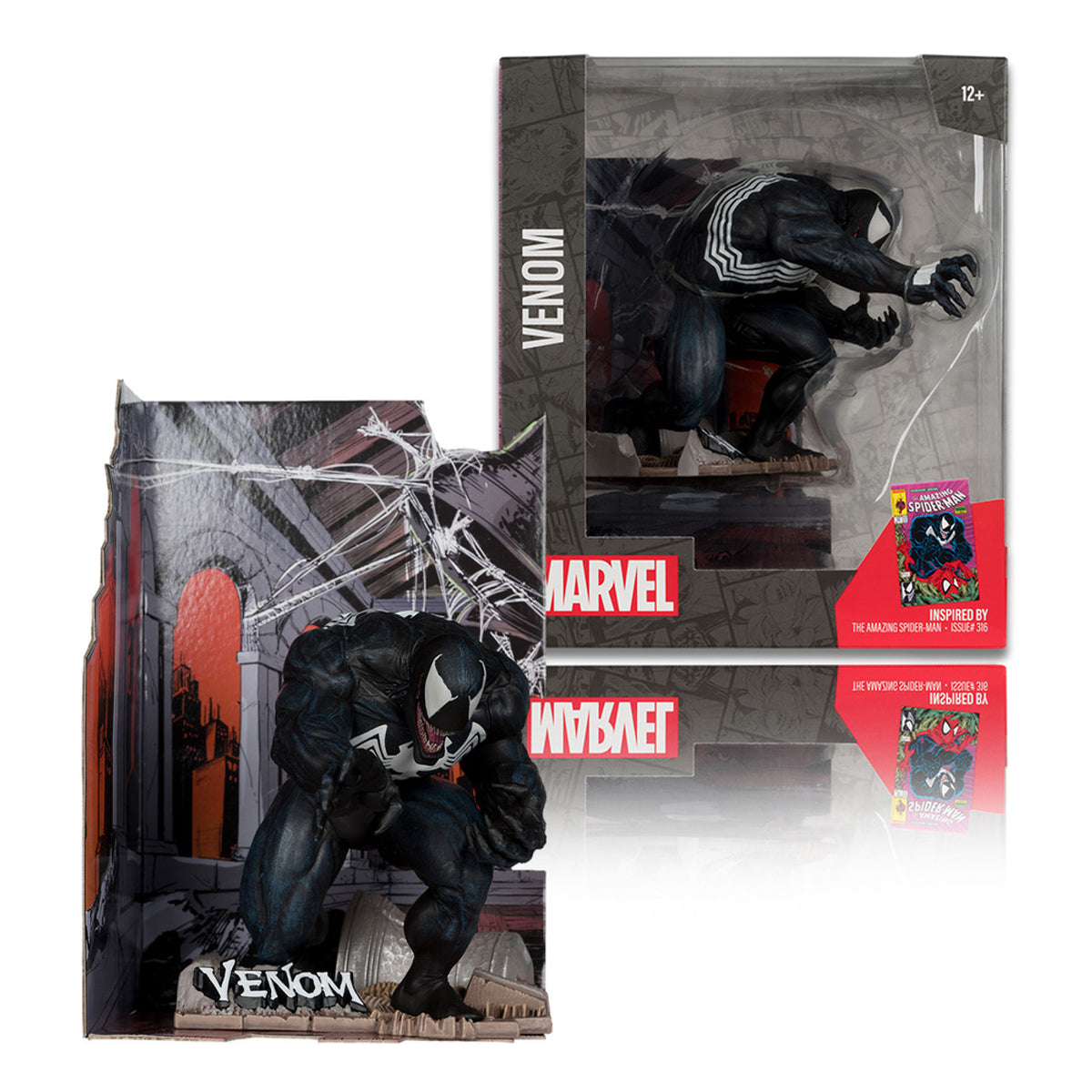 Marvel Collection Venom (The Amazing Spider-Man #316) 1:10th Scale Col ...