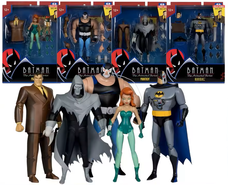 DC Comics Batman The Animated Series: Wave 5 (6 Figures) (Jonah Hex BA ...