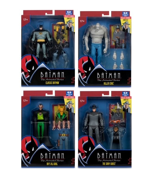 DC Comics Batman The Animated Series: Wave 5 (6 Figures) (Jonah Hex BA ...