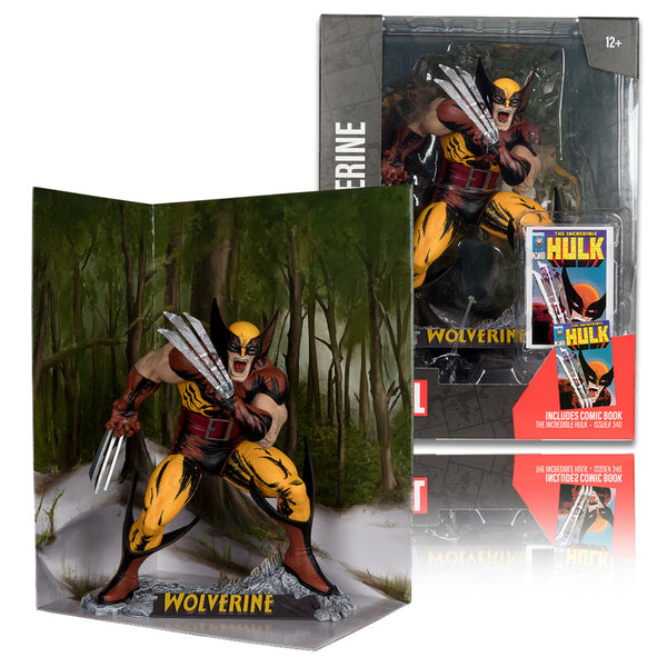 Marvel Collection Wolverine (The Incredible Hulk #340) 1:6th Scale Col ...