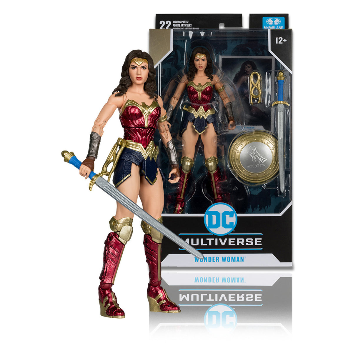 DC Multiverse Wonder Woman (Batman v Superman: Dawn of Justice) 7" Inc ...