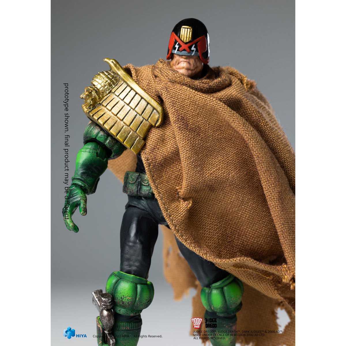 Judge Dredd Exquisite Cursed Earth Dredd 1:18 Scale Figure - Hiya Toys ...