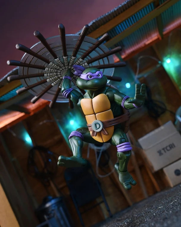 Teenage Mutant Ninja Turtles Cartoon Donatello (VHS) Ultimate 7” Scale ...