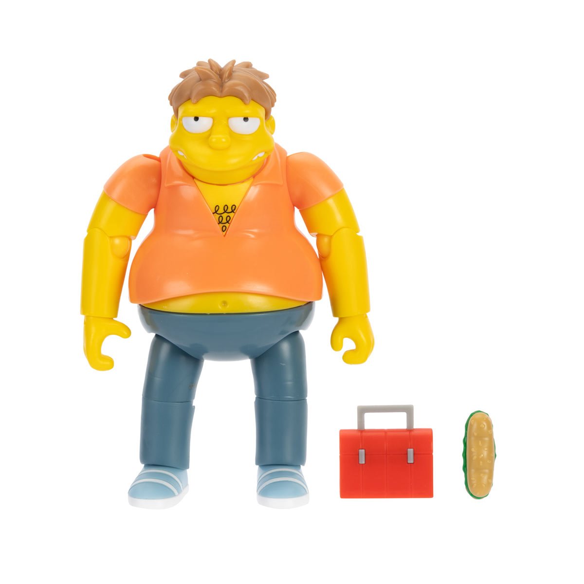 The Simpsons Barney Gumble with Sub and Lunch Box 5" inch Scale Action ...