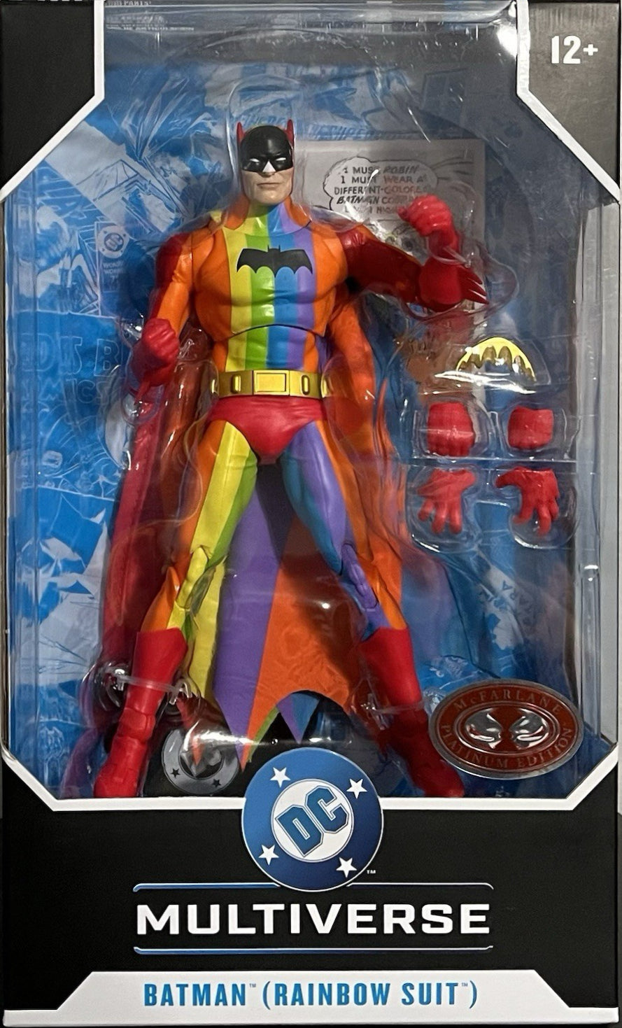 DC Multiverse Batman (Rainbow Suit) Detective Comics #241 (Red Platinu ...