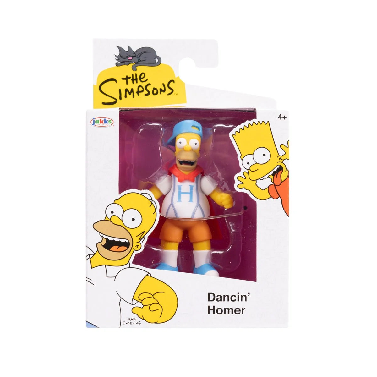 The Simpsons Dancin' Homer 2.5" inch Scale Action Figure - Jakks Pacif ...