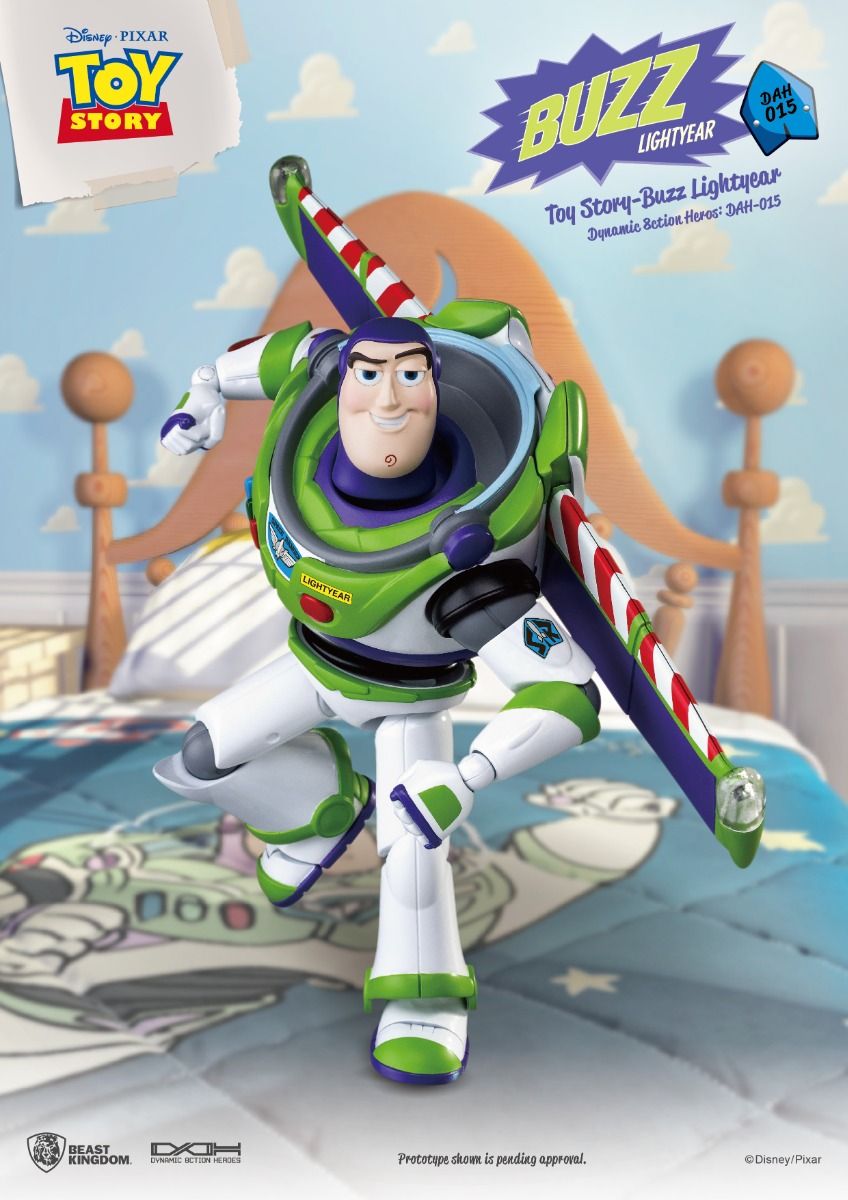 Toy Story Buzz Lightyear DAH-015 8ction Heroes Action Figure - Beast K ...