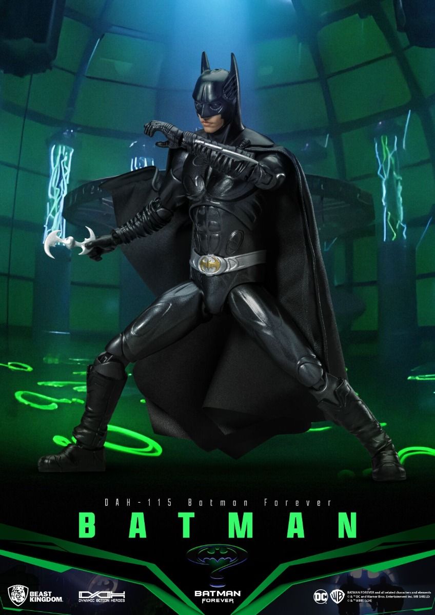 Batman Forever DAH-115 Dynamic 8-Ction Heroes Batman Action Figure - B ...