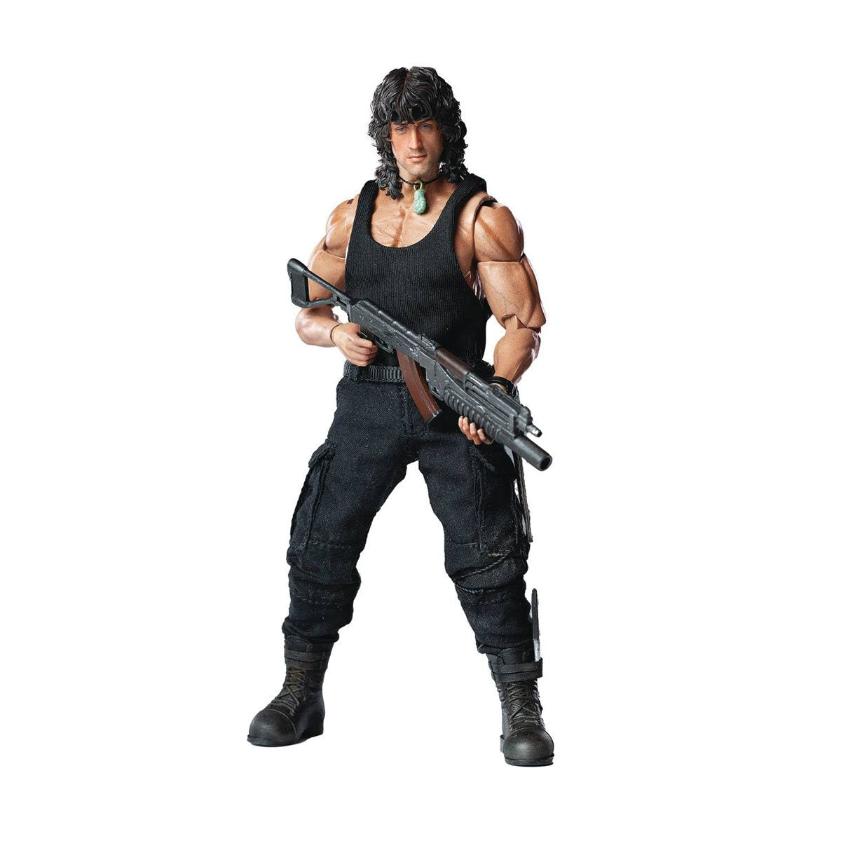 Rambo III Exquisite Super Series John J. Rambo 1:12 Scale Action Figur ...