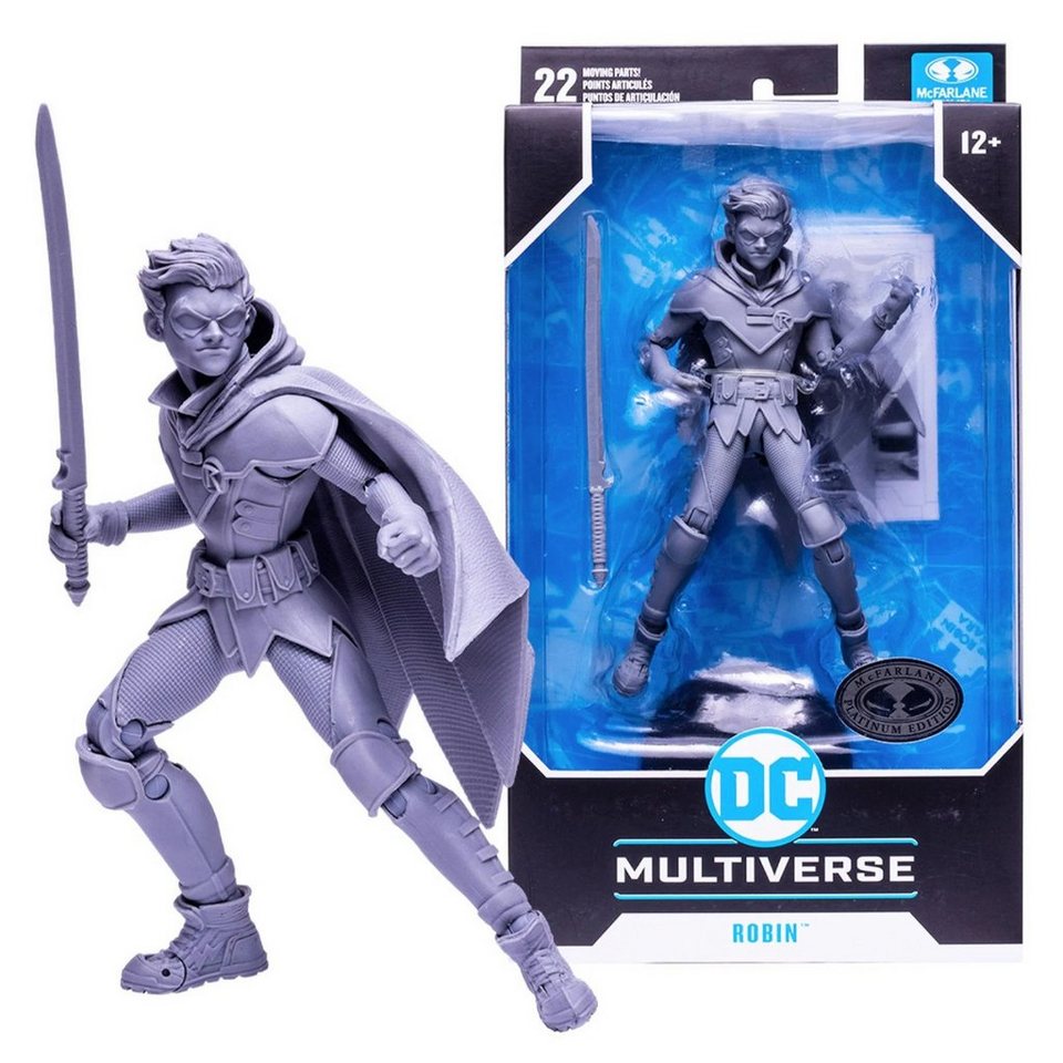 PLATINUM DC Multiverse Damian Wayne Robin Infinite Frontier 7" Inch Sc ...