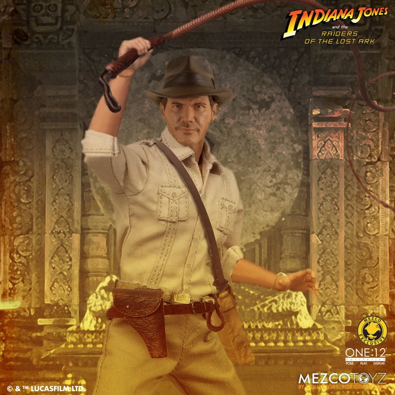 MEZCO One:12 Collective Indiana Jones Action Figure – Props & Replicas ...