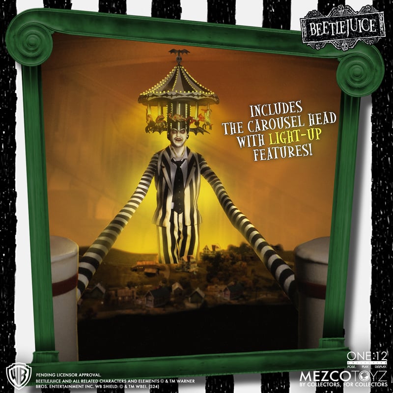 MEZCO One:12 Collective Beetlejuice - Deluxe Edition – Props & Replicas ...