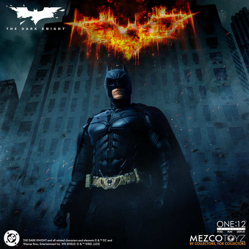 The Dark Knight: Batman One:12 Collective Action Figure - Mezco – Props ...