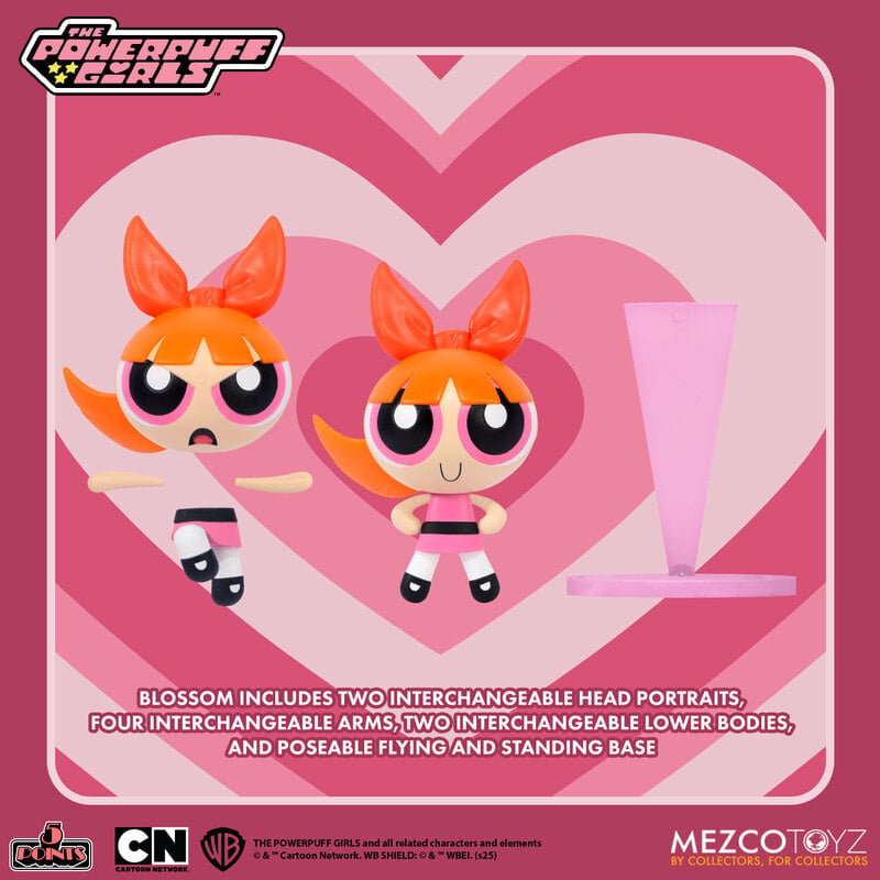 Powerpuff Girls 5 Point Action Figure Set - Mezco – Props & Replicas.co.uk
