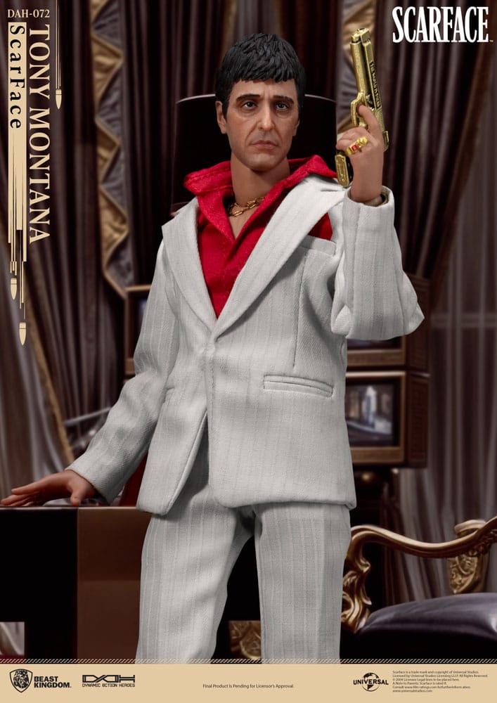 Tony Montana - Scarface (1983) DAH-072 Dynamic 8ction Heroes Action Fi ...
