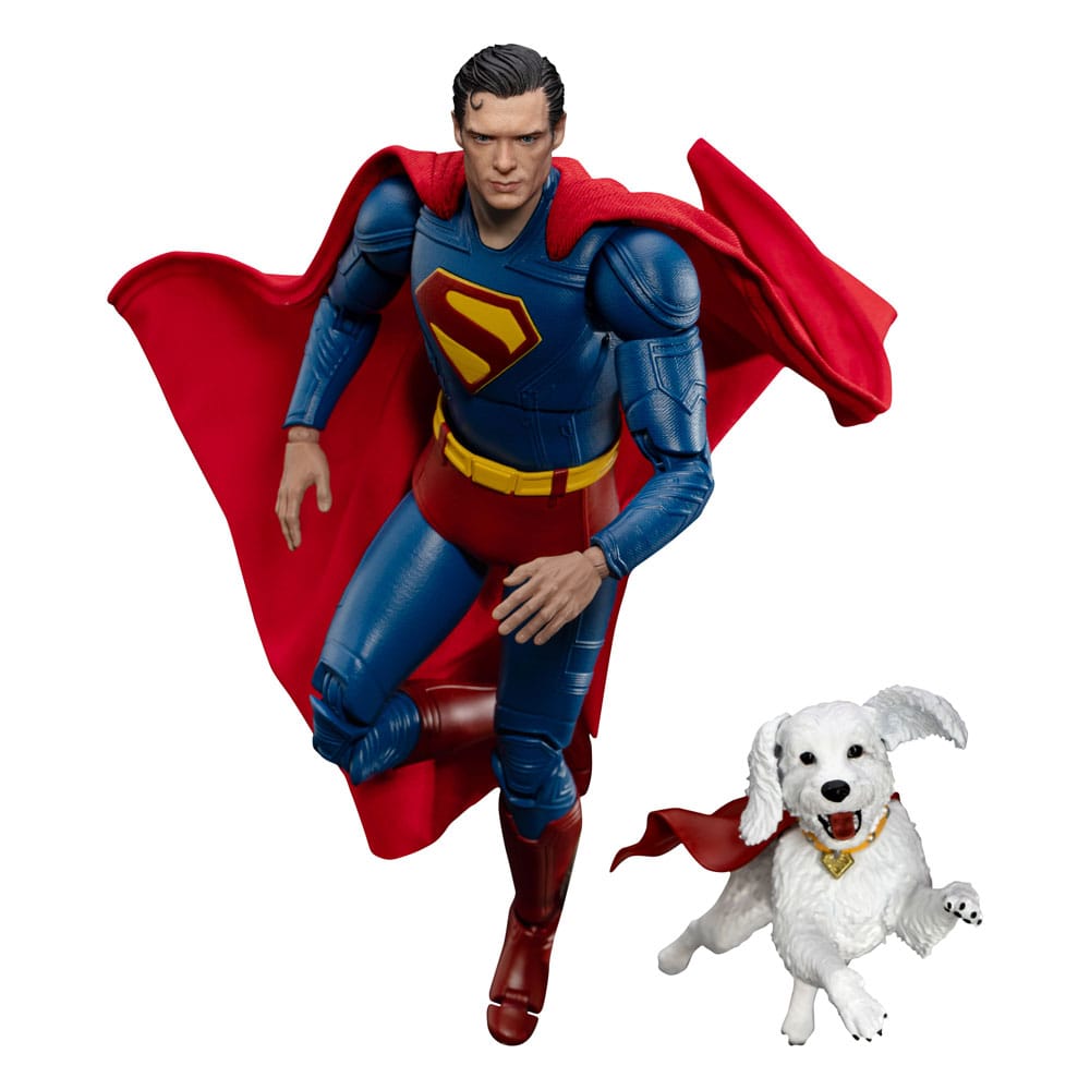 DC Superman (2025) Superman & Krypto DAH-149 Dynamic 8ction Heroes Act ...