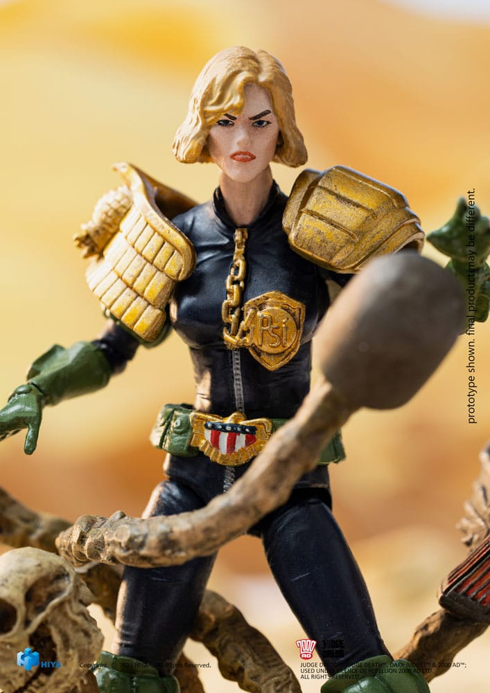 Judge Dredd Judge Anderson vs Dark Judges (Previews Exclusive) 1:18 Sc ...