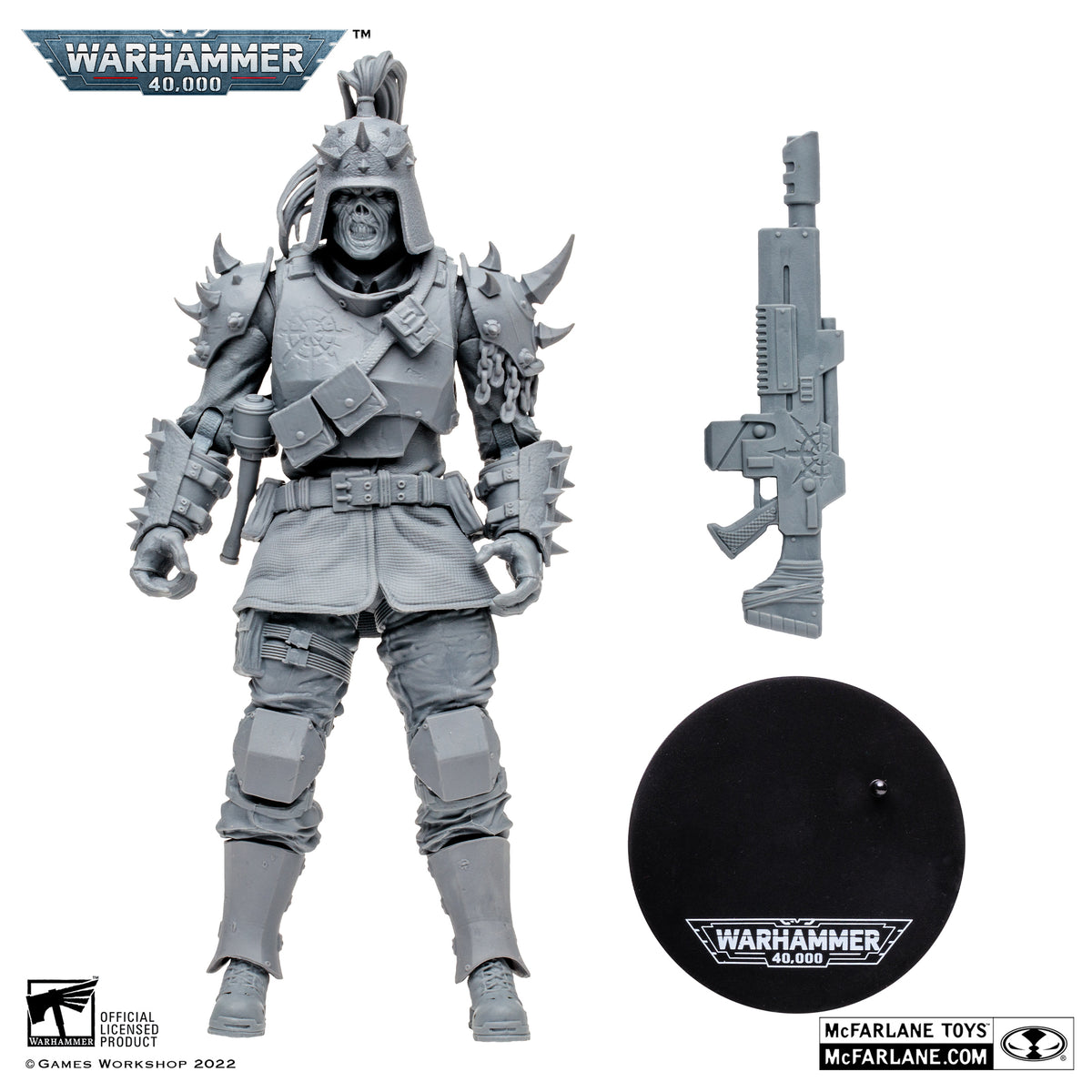 Warhammer 40,000 Darktide Traitor Guard Artist Proof 7" Inch Scale Act ...