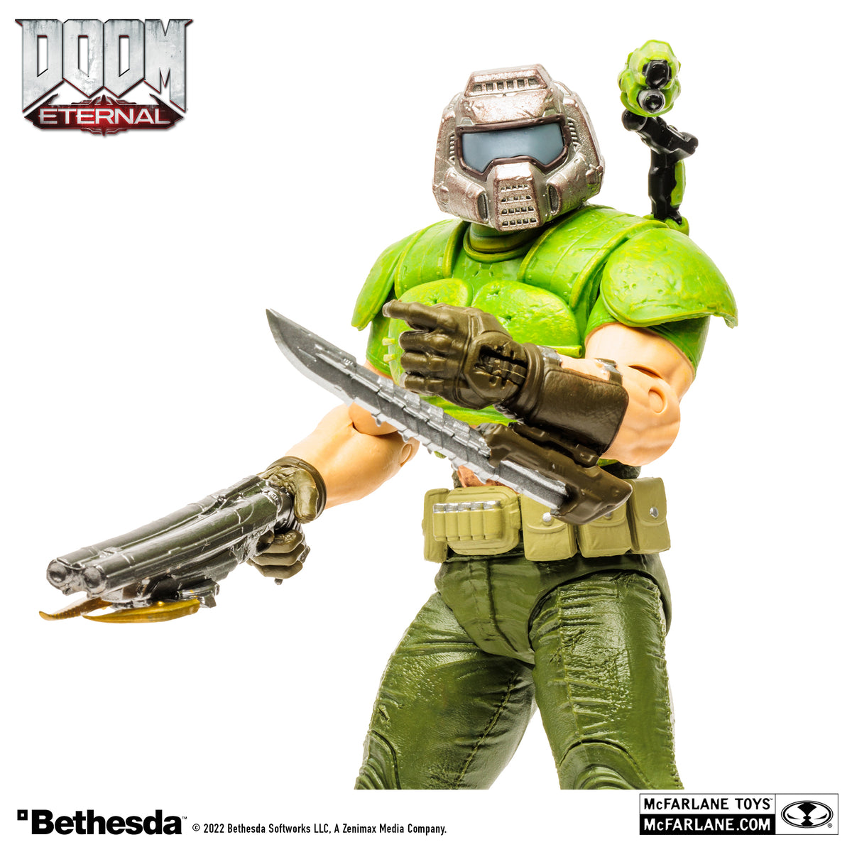 Doom Slayer (Classic Doomguy Skin) 7" Inch Scale Action Figure (Exclus ...