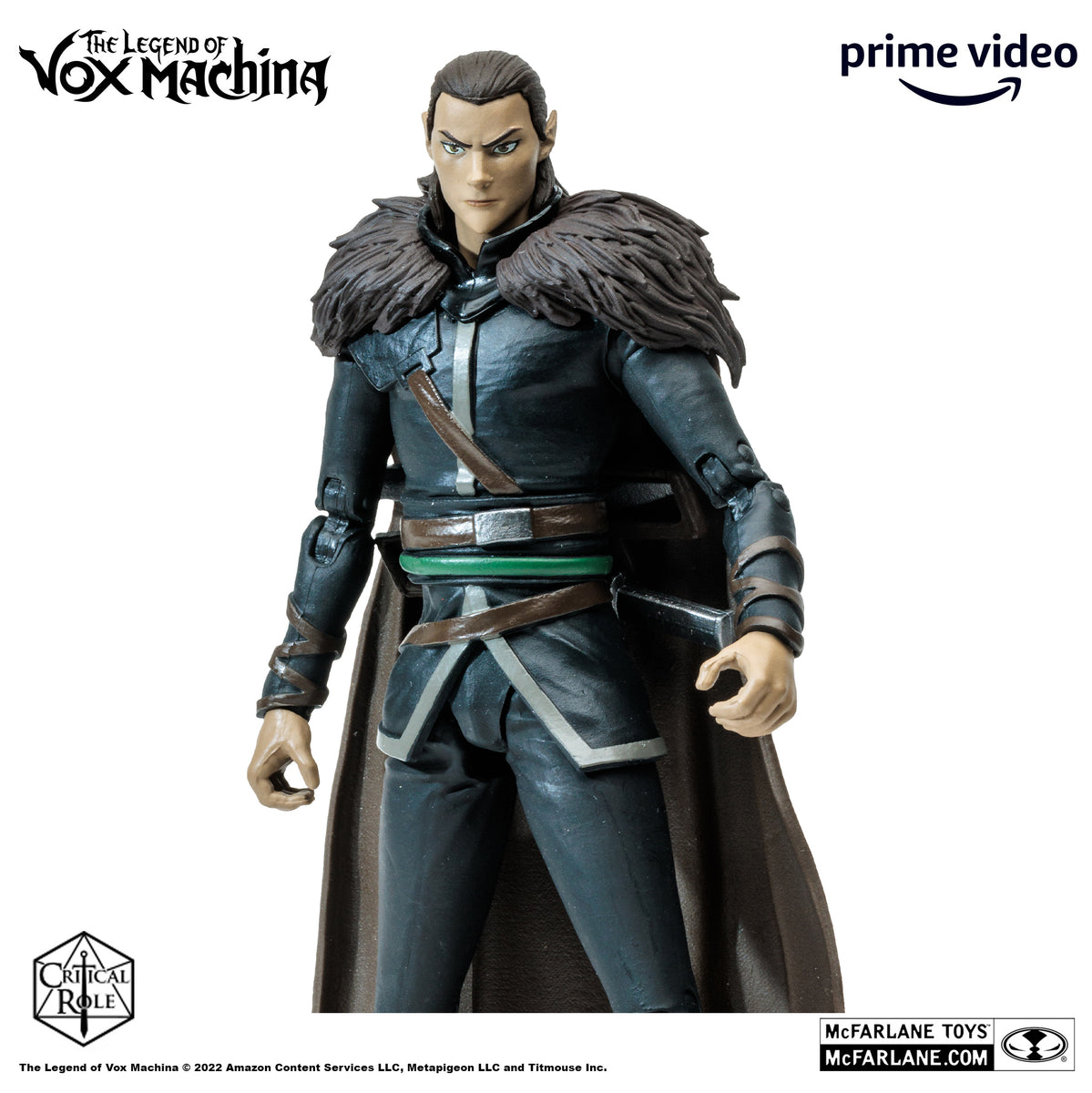 Critical Role Vax’ildan (The Legend of Vox Machina) 7" Inch Scale Acti ...