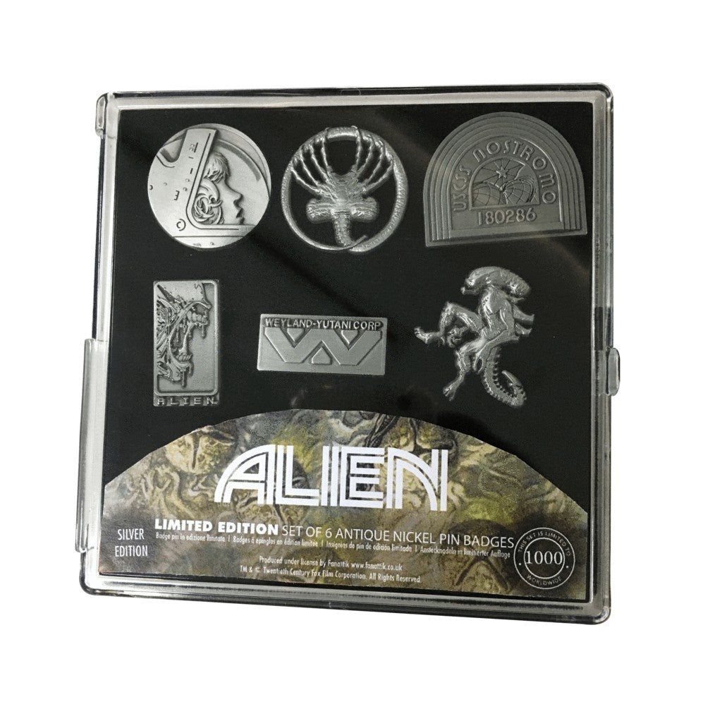 Alien Pin Badge Set of 6 Limited Edition - 1,000pcs Worldwide! - Offic ...