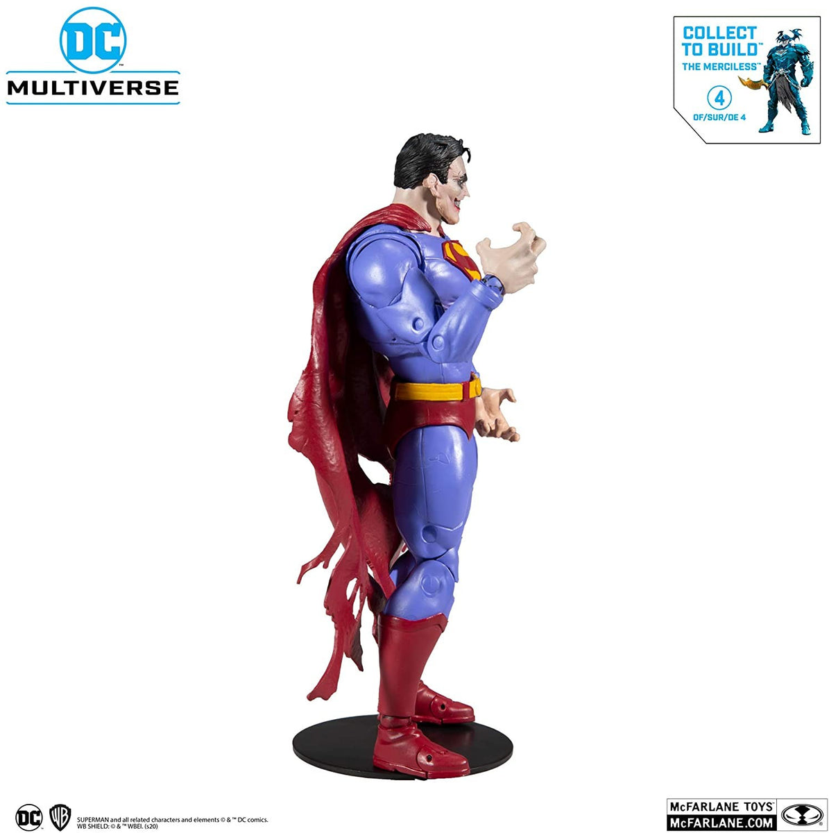 DC Multiverse Superman (The Infected) 7" Inch Action Figure with Build ...